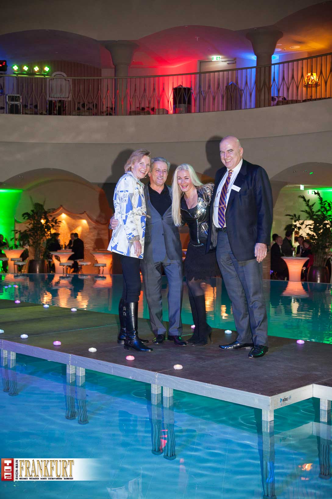 Eröffnung MeridianSpa Skyline Plaza mit Promis, Pool und Pasta