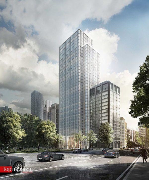 Der Marienturm - neues Hochhaus für Frankfurt