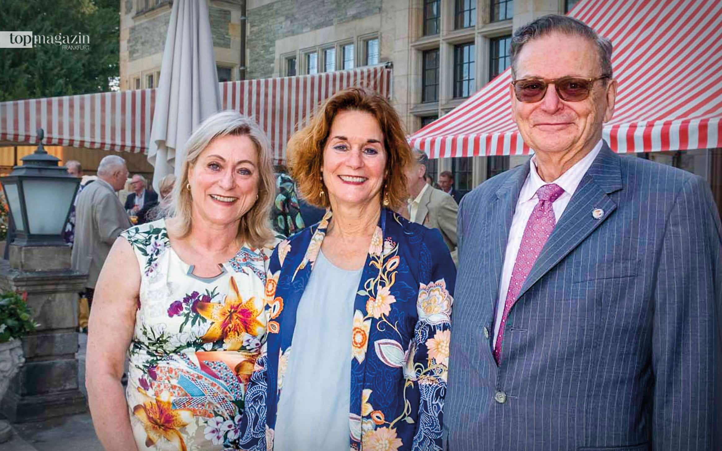 Wein und Burger zum Abschied