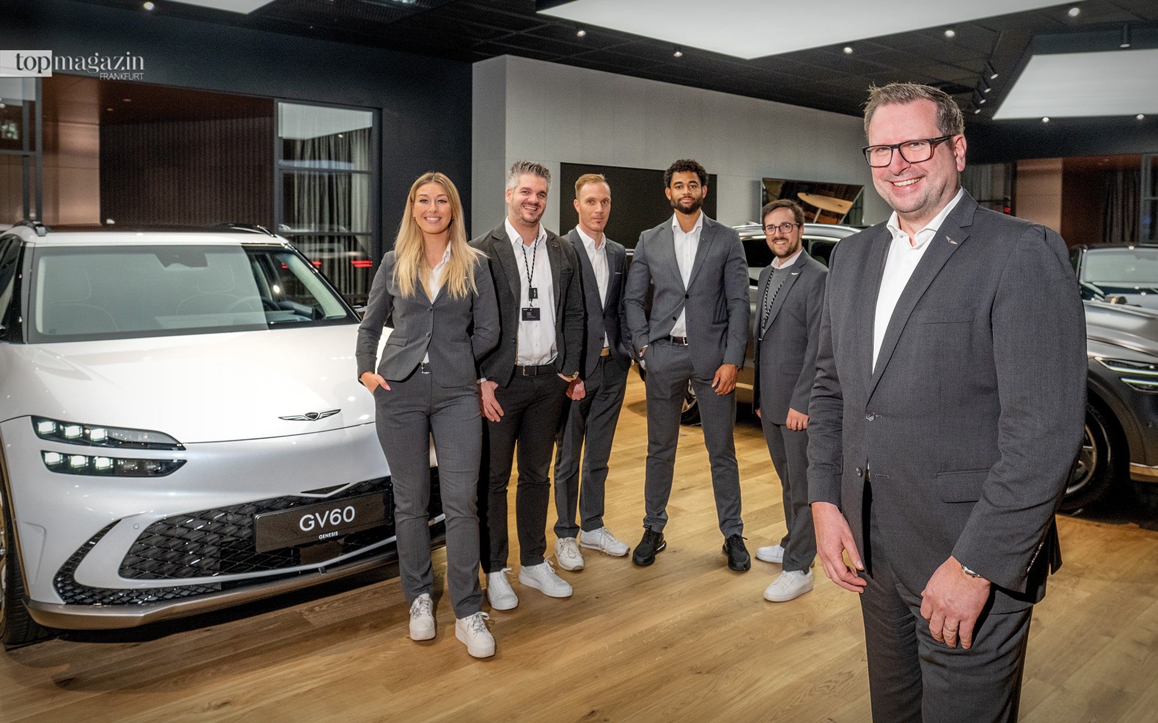 Automarke Genesis hat Studio in Frankfurt eröffnet